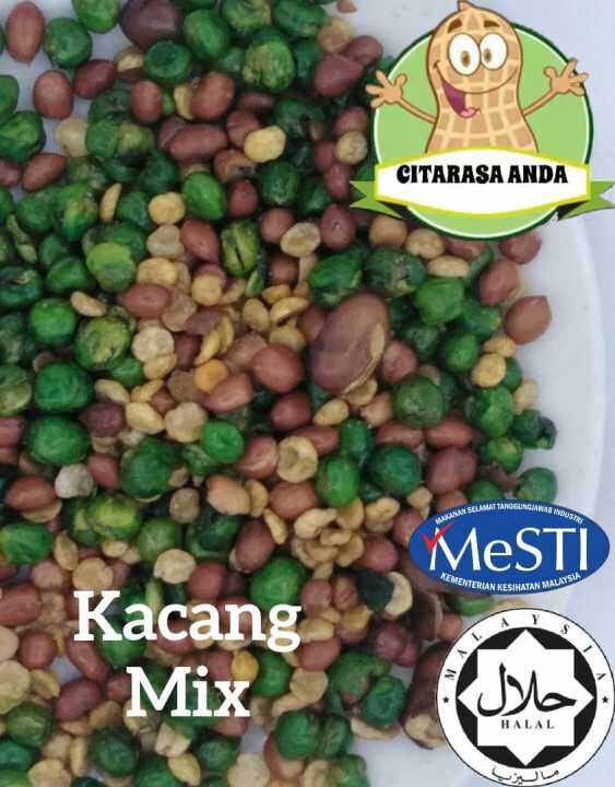 KACANG MIX "C.I KACANG & KEREPEK" 400g | Lazada