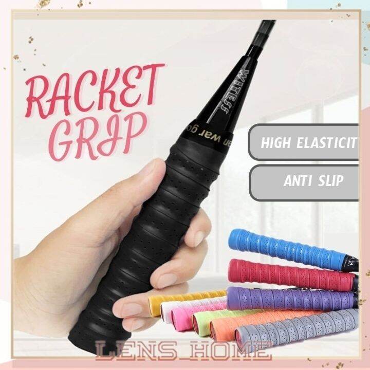 Badminton Grip Anti-Slip Tape Absorbent Sweat Racket Grip Multi-use ...