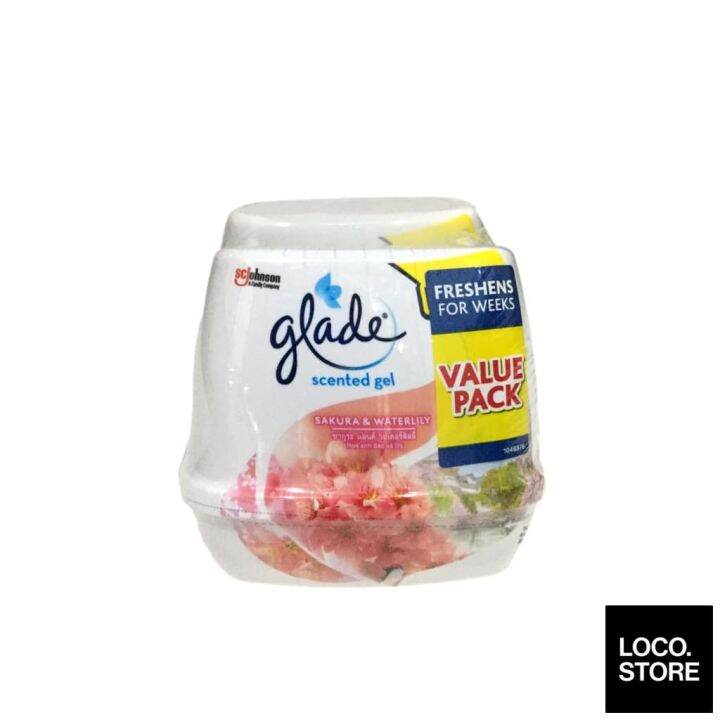 Glade Scented Gel Twin Pack 2X180g Sakura & Waterlily | Lazada