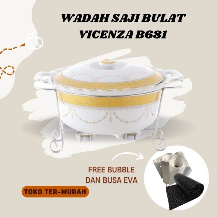 BAKI BULAT PADI VICENZA B681 NEW | Lazada Indonesia