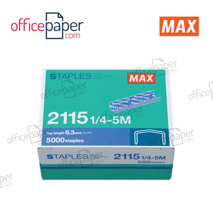 MAX 2115 1/4-5M STAPLES | Lazada
