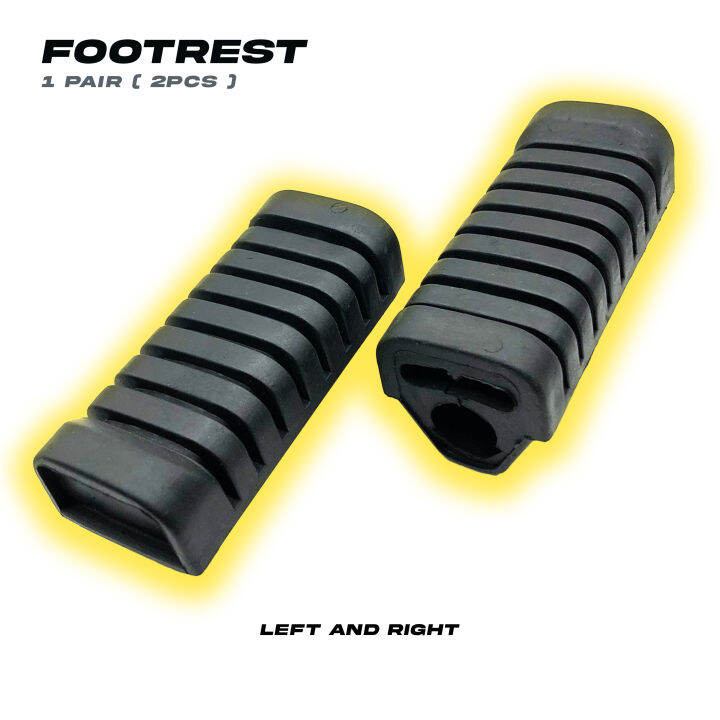 HONDA XRM 110 Motor Front Footrest For all XRM Rubber 1 Pair Tapakan ...