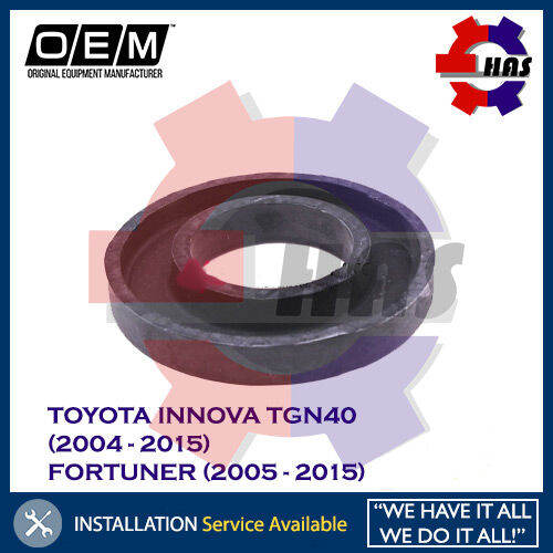 REAR COIL SPRING RUBBER UPPER STANDARD HEIGHT TOYOTA INNOVA TGN40 2004 ...