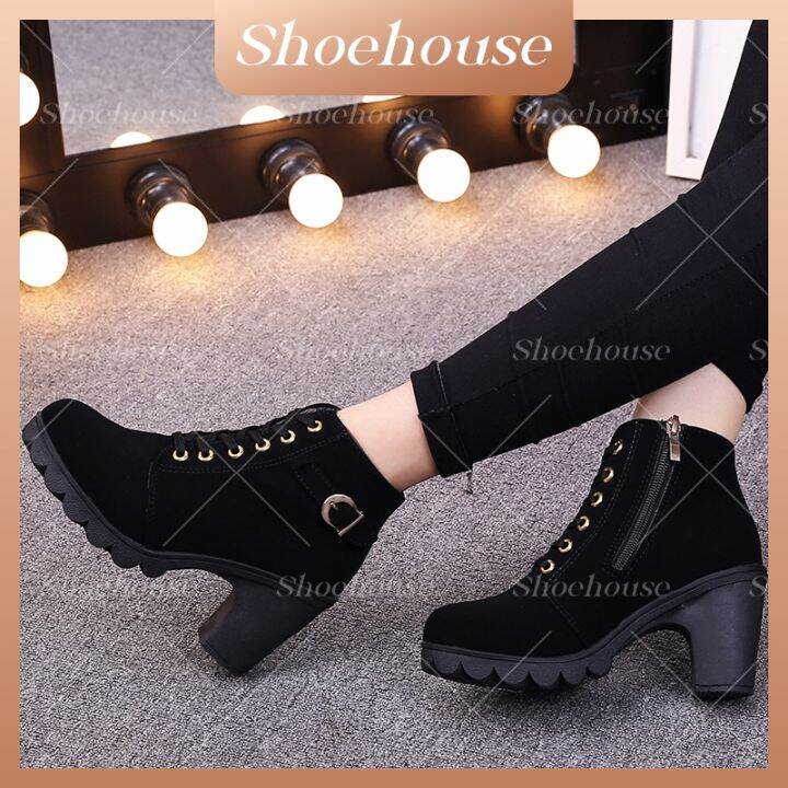 Korean dwarf boots fashion (add one size) | Lazada PH