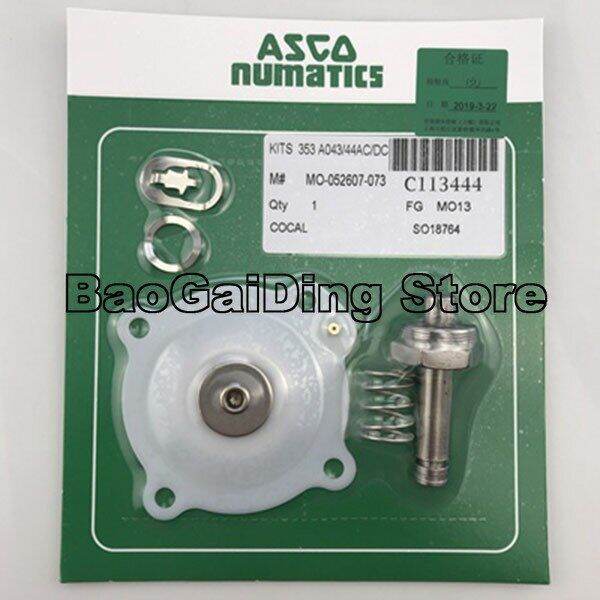 Asco Scg353a043วาล์วพัลส์แม่เหล็กไฟฟ้า Scg353a044ชุดซ่อมแซมไดอะแฟรม ...