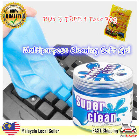 Multipurpose Cleaning Soft Gel Keyboard Cleaner Soft Gel Dust Cleaning ...