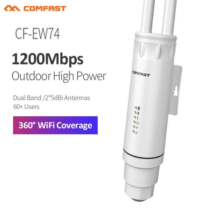 CF-EW74 Comfast High Power AC1200 Outdoor Wireless wifi AP/WIFI Router ...