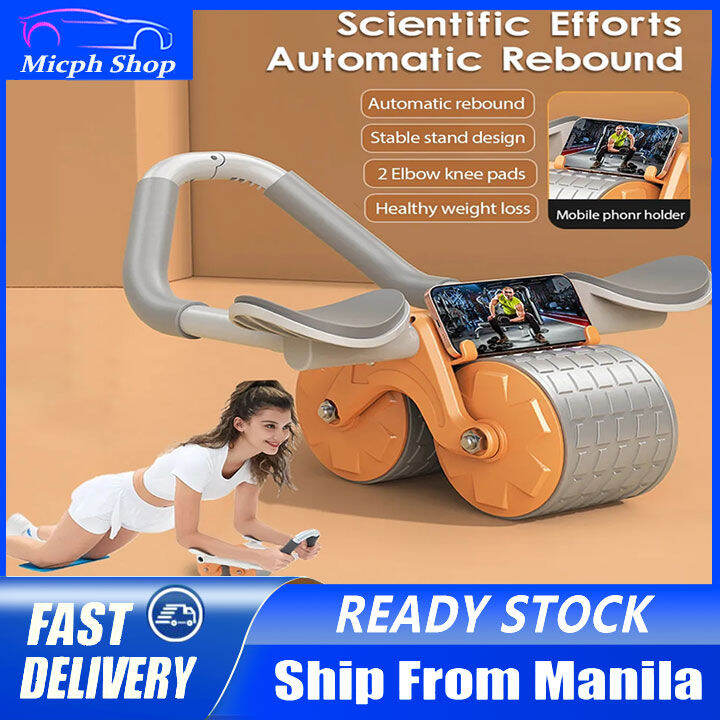 🥇[24 hours delivery]Beginner Abdominal health wheel Support Rebound ...