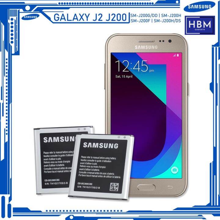 ☞Original Samsung Galaxy J2 Battery (J2 2015-2016Core Prime) Model EB ...