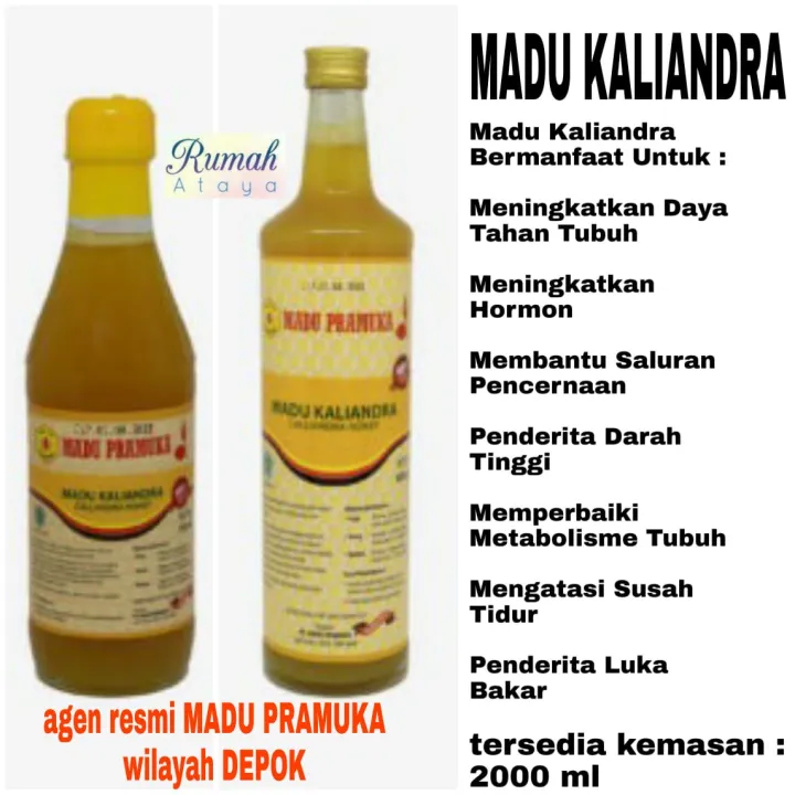 Madu Pramuka MADU KALIANDRA 350 ML | Lazada Indonesia
