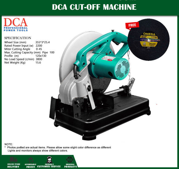 DCA Cut Off Machine 14 Inches AJG04-355S Free Cut-off wheel 14" | Lazada PH