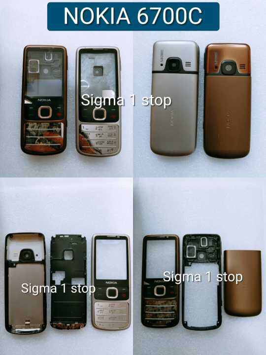 CASING NOKIA 6700C 6700 CLASSIC FULL SET + TULANG HOUSING COVER KESING NOKIA JADUL | Lazada ...