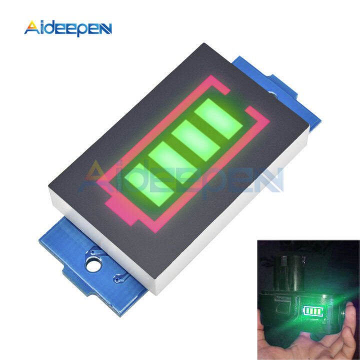 แบตเตอรี่ลิเธียม Ba-Tbattery แสดงความจุ,12.6V 3S 18650 Li-Po Li-Ion ...