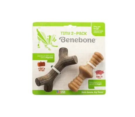 Benebone Toy Zaggler Bacon Tiny 2 Pack | Lazada PH