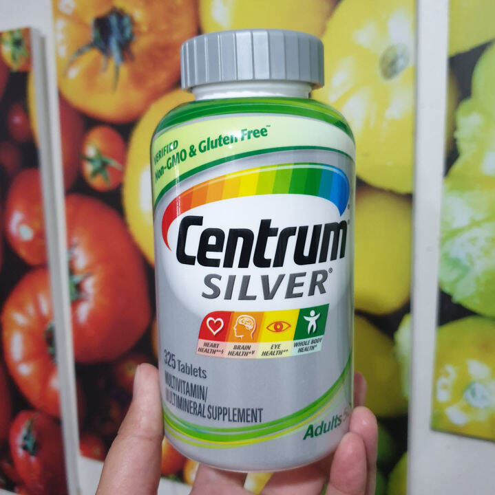 CENTRUM SILVER ADULTS 50+ 325 TABLETS | Lazada PH