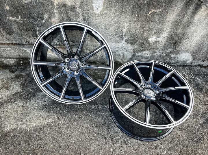 New Car Sport Rim REPLICA MERCEDES BRABUS Wheels 20x8.5J 20x9.5J 5x112 ...