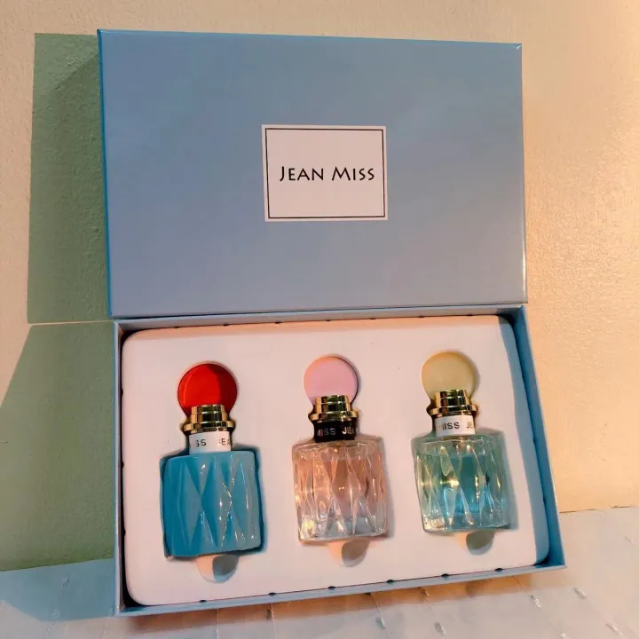 **เซตน้ำหอมแท้ผู้หญิง**พร้อมส่ง 3 IN 1 JEAN MISS ขนาด 30ml กลิ่นหอมหวาน ...