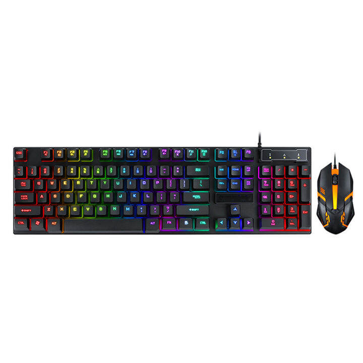 Profession Wireless Gaming Keyboard Waterproof LED Kit Combo RGB ...