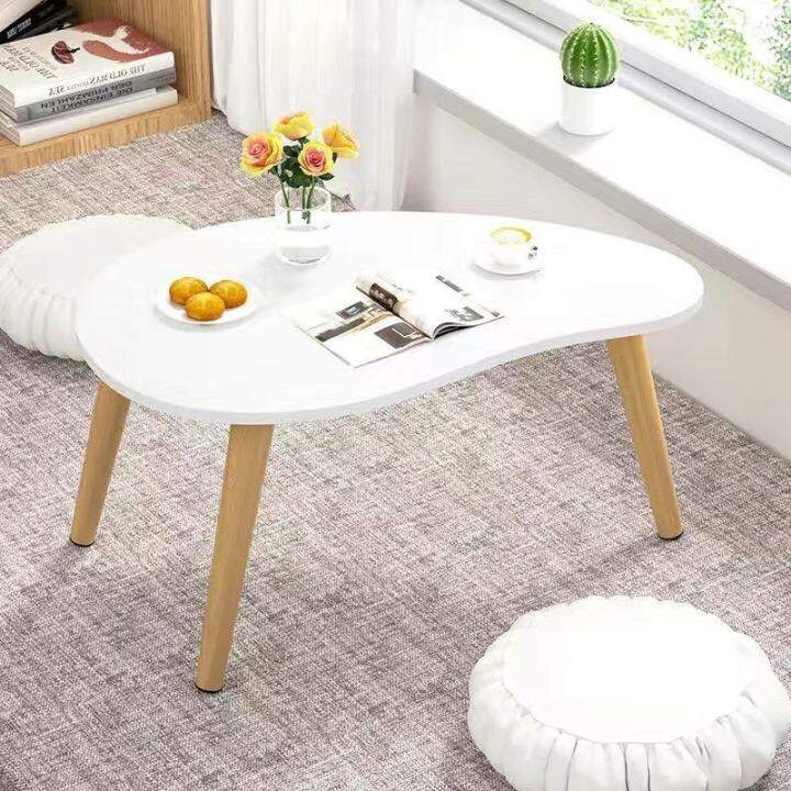 Nordic bay window small coffee table home balcony small table Kang ...