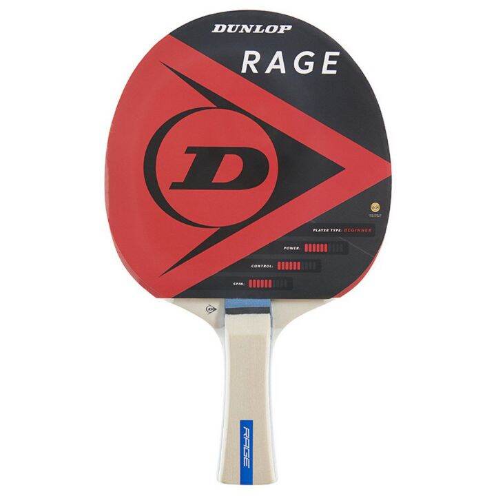 Dunlop Table Tennis Bat Rage (2022) | Lazada PH