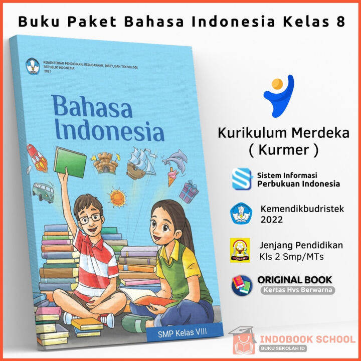 Buku Paket Pelajaran Bahasa Indonesia Kelas 8 Smp Mts Kurikulum Merdeka ...