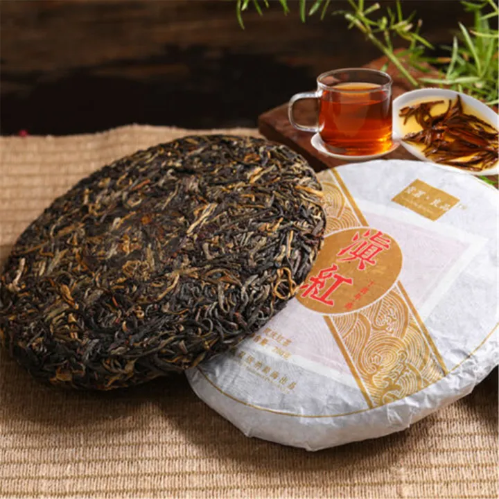 Chinese Tea Black Tea Fengqing Ancient Tree Yunnan Dian Hong Black Tea Cake 200g | Lazada.co.th
