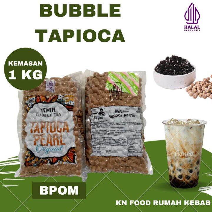 Bubble Tapioca Pearls kemasan 1 kg | Lazada Indonesia