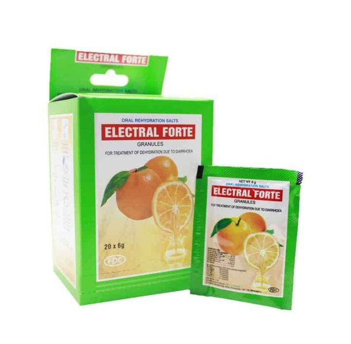 Electral Forte ORS Oral Rehydration Granules (20 x 6g) | Lazada