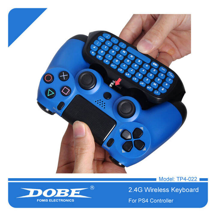 DOBE 2.4G Wireless Controller Keyboard For PS4 Slim Pro GamePad Brand ...
