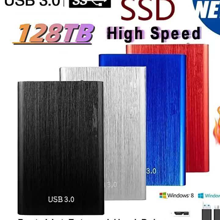 Expand and Upgrade the Mobile Hard Disk 128TB- 1TB Portable Mobile Hard ...