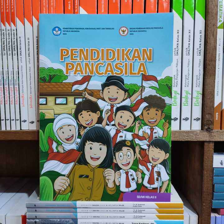 Buku Pendidikan Pancasila Kelas 2 SD Kurikulum Merdeka Diknas | Lazada ...