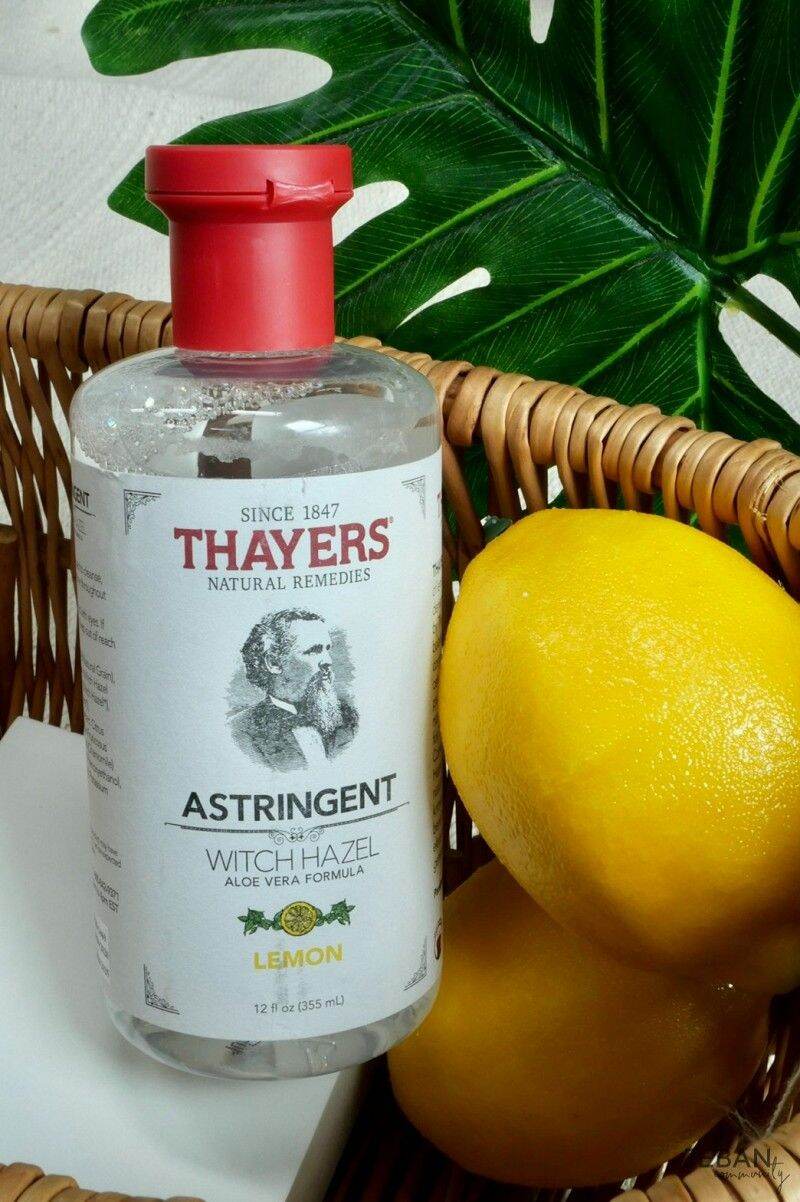 [แถมฟรีลำลี 100 แผ่น]Thayers Astringent Witch Hazel Aloe Vera Formula ...