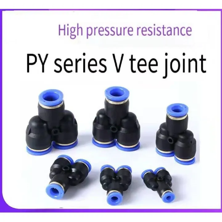 PY air pipe connector, pneumatic connector, quick insert, tracheal ...