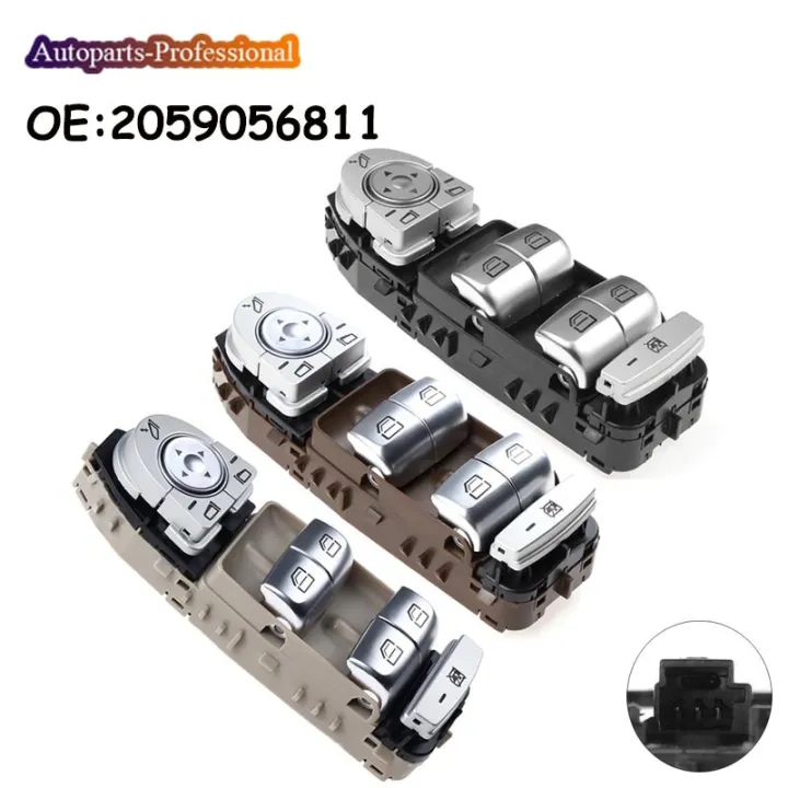 3 Original Power สวิทช์ควบคุมปุ่มสำหรับ Mercedes-Benz C Class W205 S205 ...