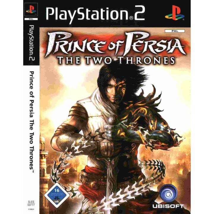 แผ่นเกมส์ Prince of Persia The Two Thrones PS2 Playstation 2 คุณภาพสูง ...