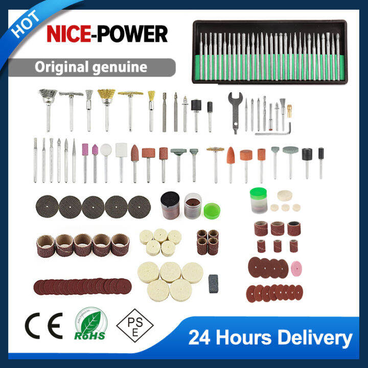100pcs/Set Electric Grinder Rotary Tool Accessory Bit Set For Dremel ...