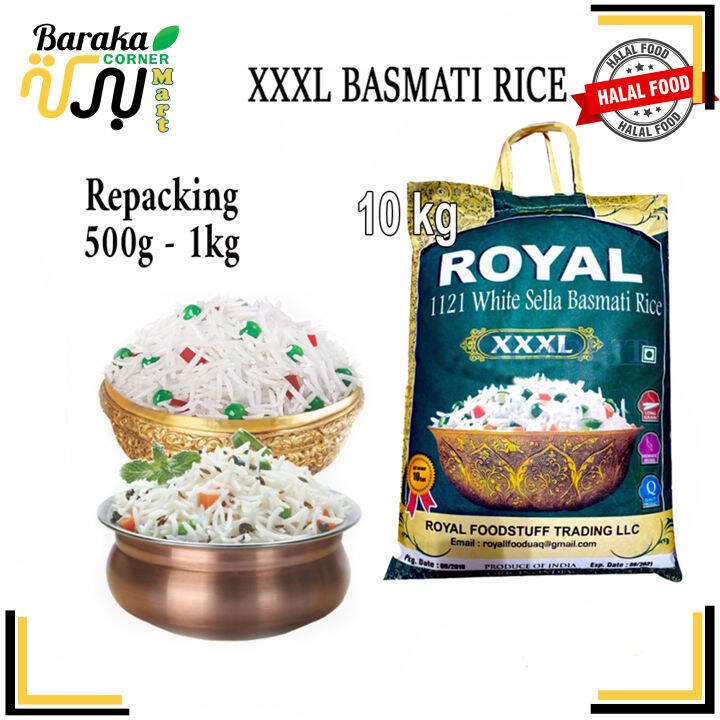 XXXL Basmati Rice Long Grain Nasi Biryani Mandy Imported Saudi Arabia ...