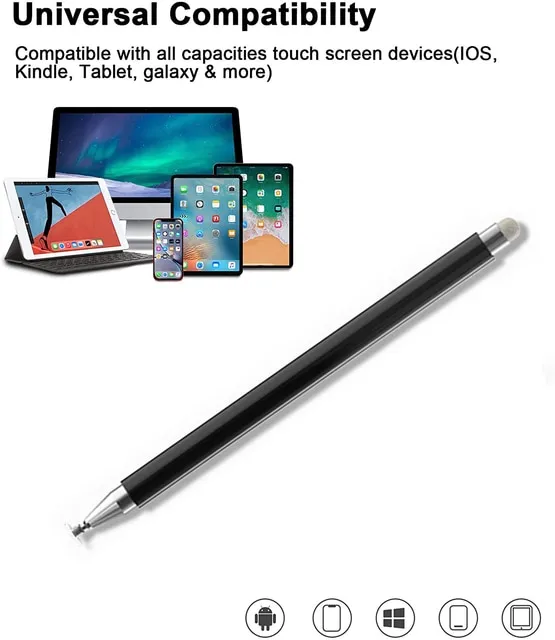 Universal Capacitive Pen Passive Magnetic Suction Transparent Disc ...