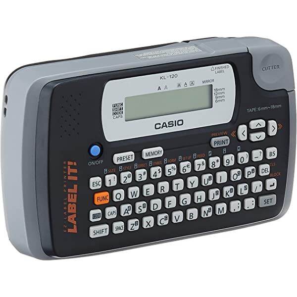Casio Mesin cetak Label KL-120 Garansi Resmi | Lazada Indonesia