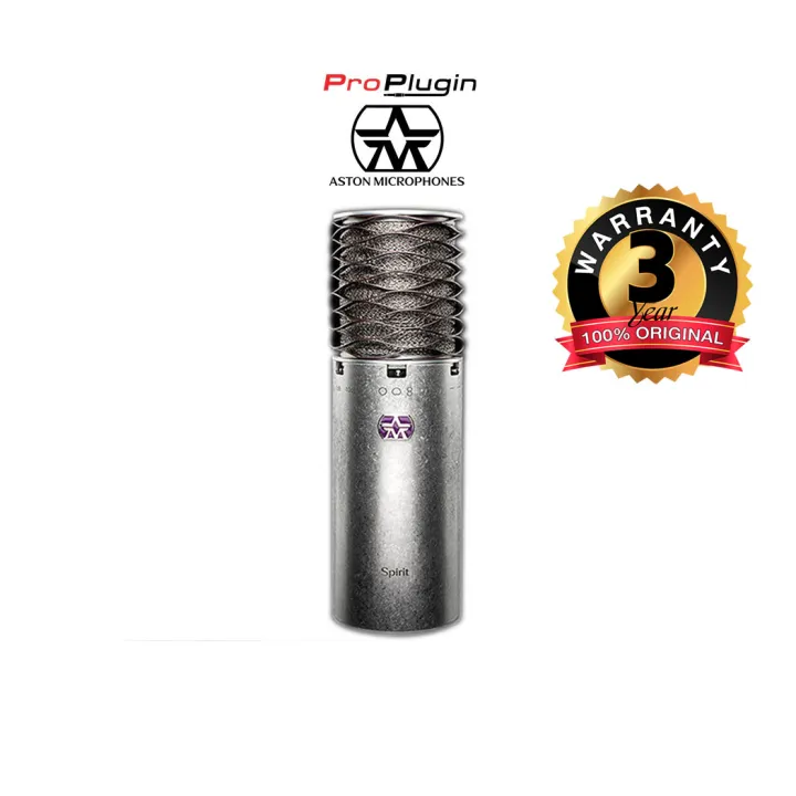 Aston Spirit Condenser Microphone ไมค์คอนเดนเซอร์ ไมค์อัดเสียง ไมค์บันทึกเสียง (ProPlugin ...