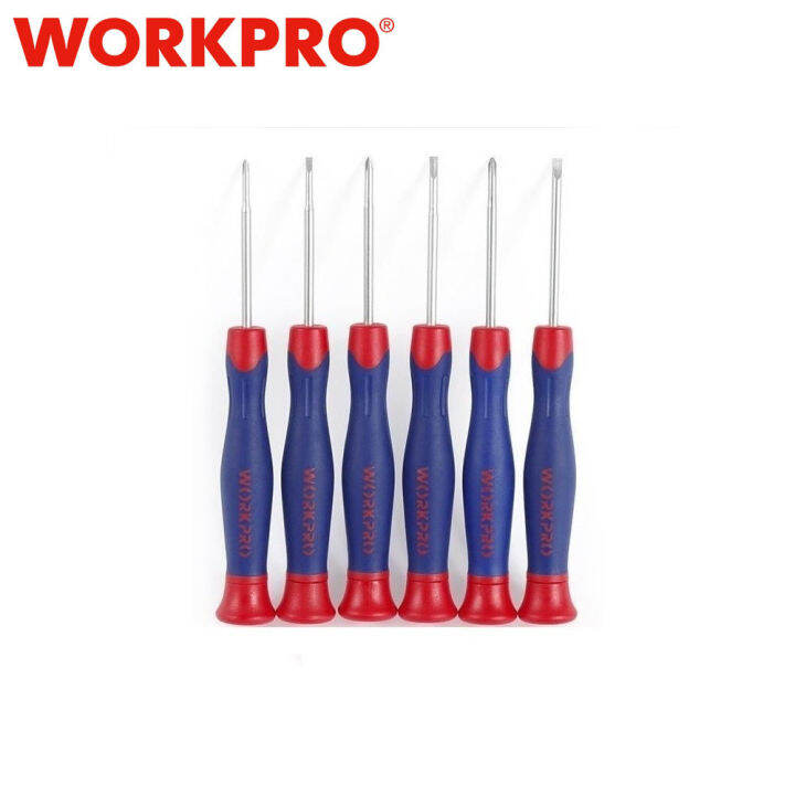 WORKPRO 6PC PRECISION SCREWDRIVER SET (METRIC) - W000825WE | Lazada PH
