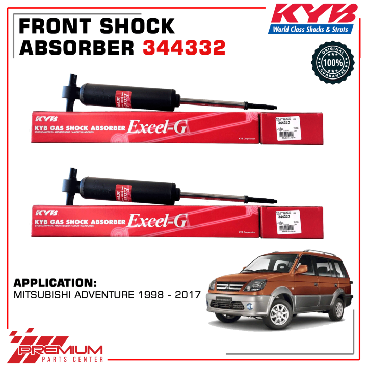 KYB Excel G Set of 2 Front Gas Shock Absorber for Mitsubishi L300 (ALL ...