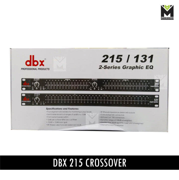 DBX 215 Dual Channel 15-Band Graphic Equalizer | Lazada PH