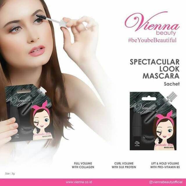 ICS 1-VIENNA BEAUTY SPECTACULAR LOOK MASCARA SACHET | Lazada Indonesia