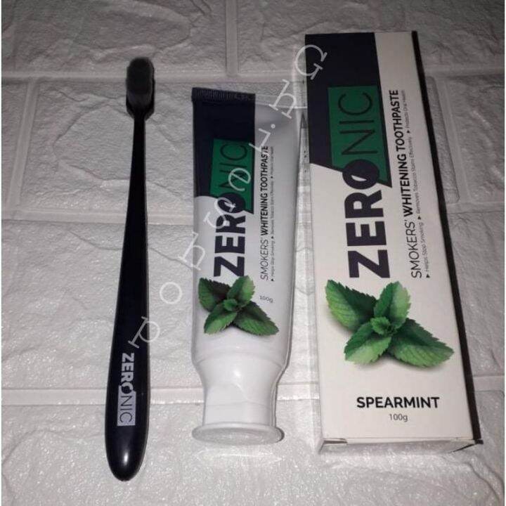 Zeronic Anti-Smoking Whitening Toothpaste (Original) 100g with ...