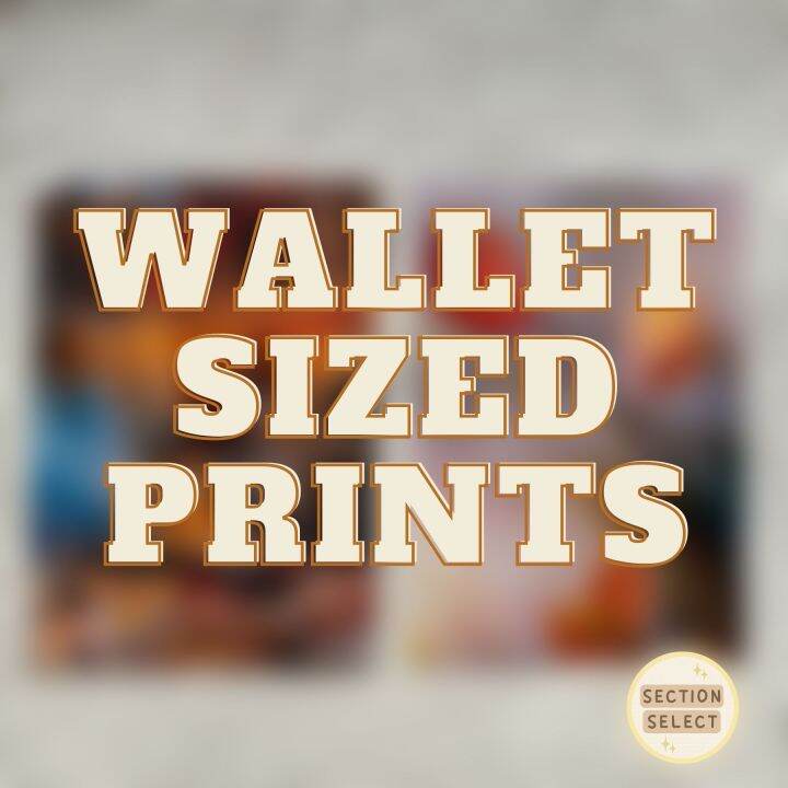 Wallet Sized Photo Prints by section select | Lazada PH