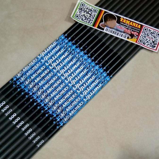 SHAFT Arrow SF OPTIMO spine 500 Pure Carbon ID 4.2mm - ANAK PANAH ...