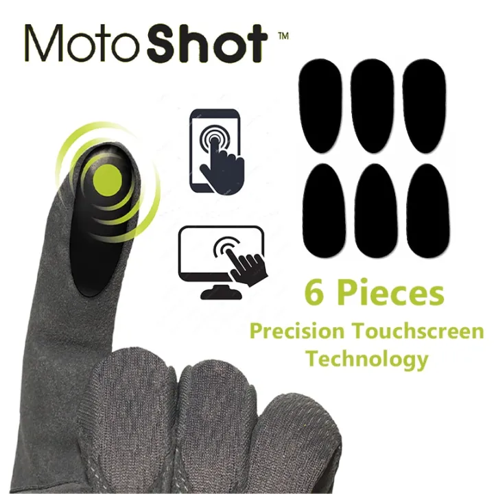 NEW Motoshot Conductive Touch Screen Stickers for Gloves | Lazada.co.th