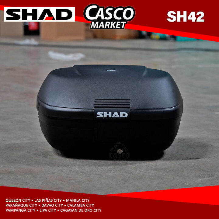 SHAD TOP CASE SH42 BLACK MOTORCYCLE STORAGE | Lazada PH