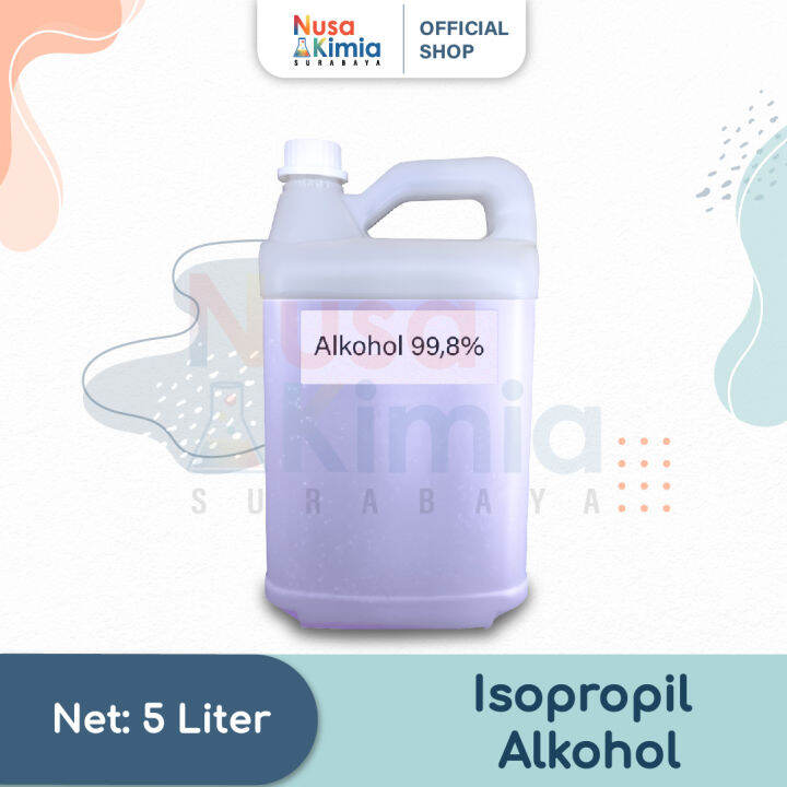 Isopropyl Alcohol 99,8% 5 Liter | Lazada Indonesia